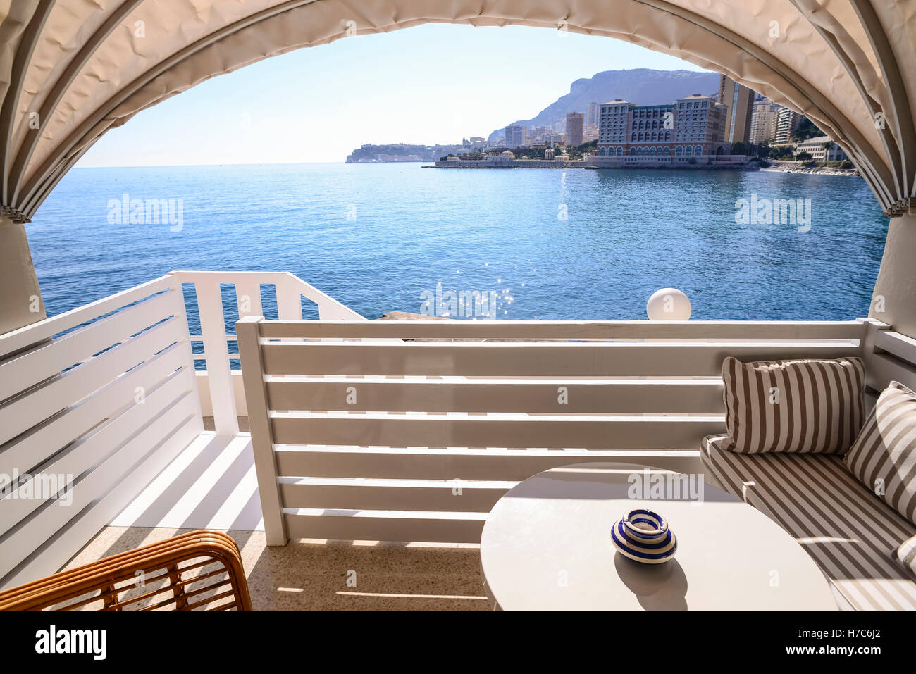 Sea of monaco seen from the balcony hi-res stock photography and images ...