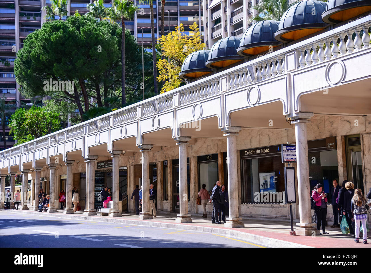 Stores in Monaco Stock Photo - Alamy