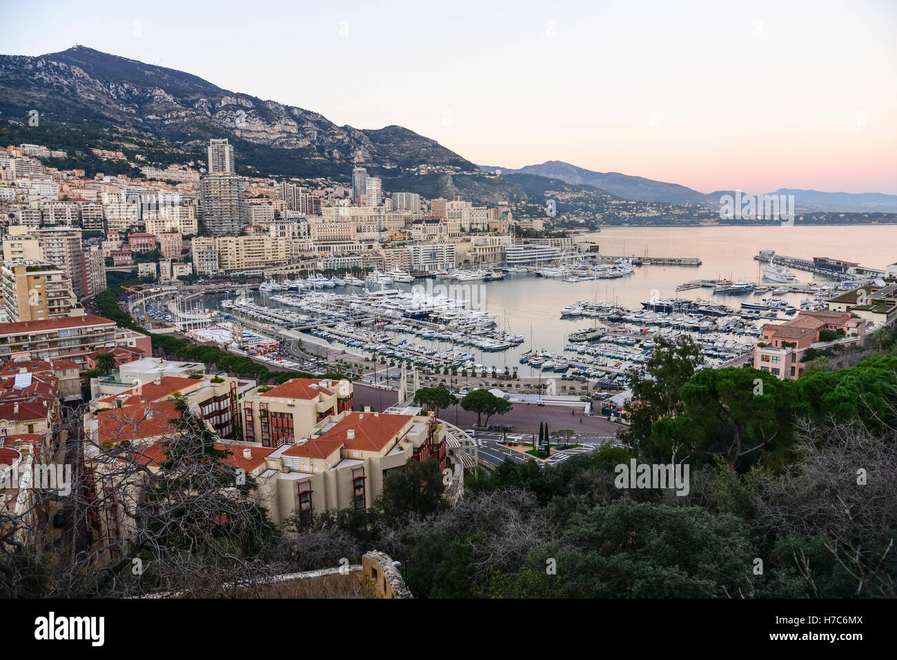 Yacht Harbour, Monaco Stock Photo - Alamy