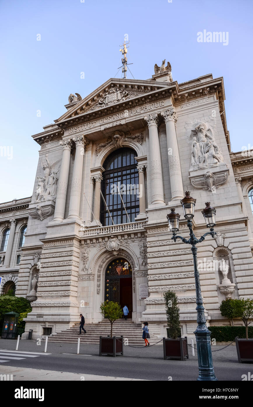 Oceanographic Museum, Monaco Stock Photo - Alamy