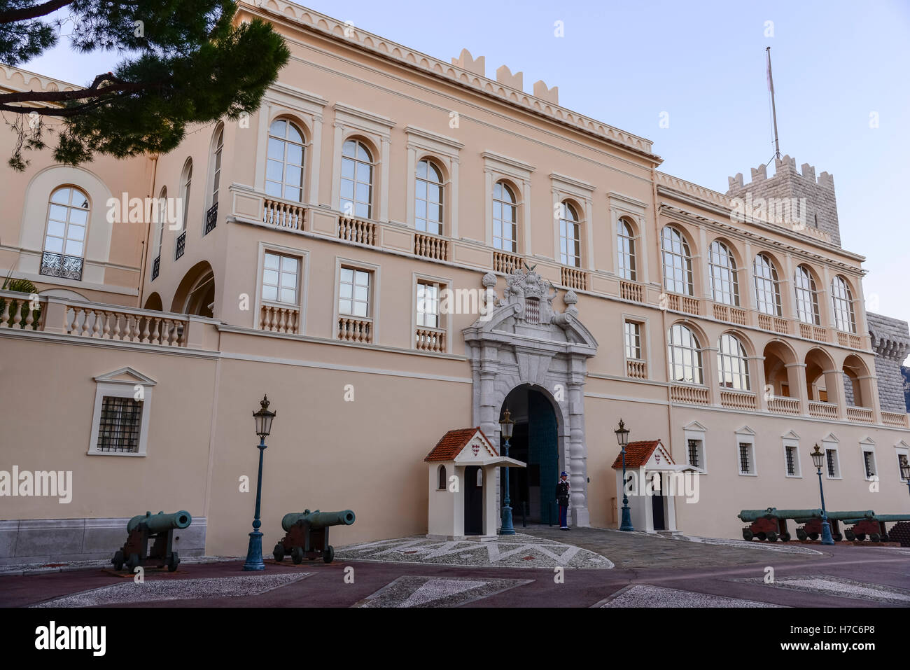 The Prince's Palace of Monaco, Monaco Stock Photo - Alamy