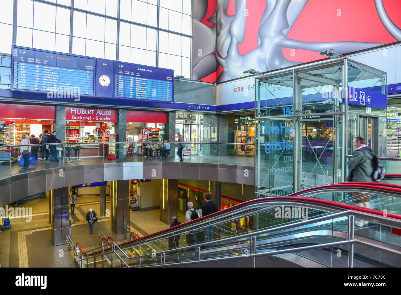 Graz station hi-res stock photography and images - Alamy