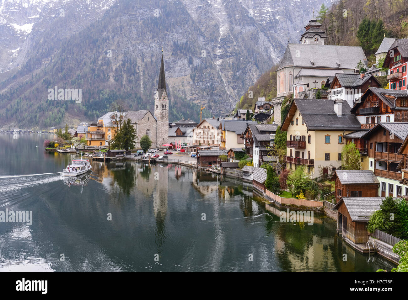 Lake Hallstatt, Hallstatt, Austria Stock Photo - Alamy