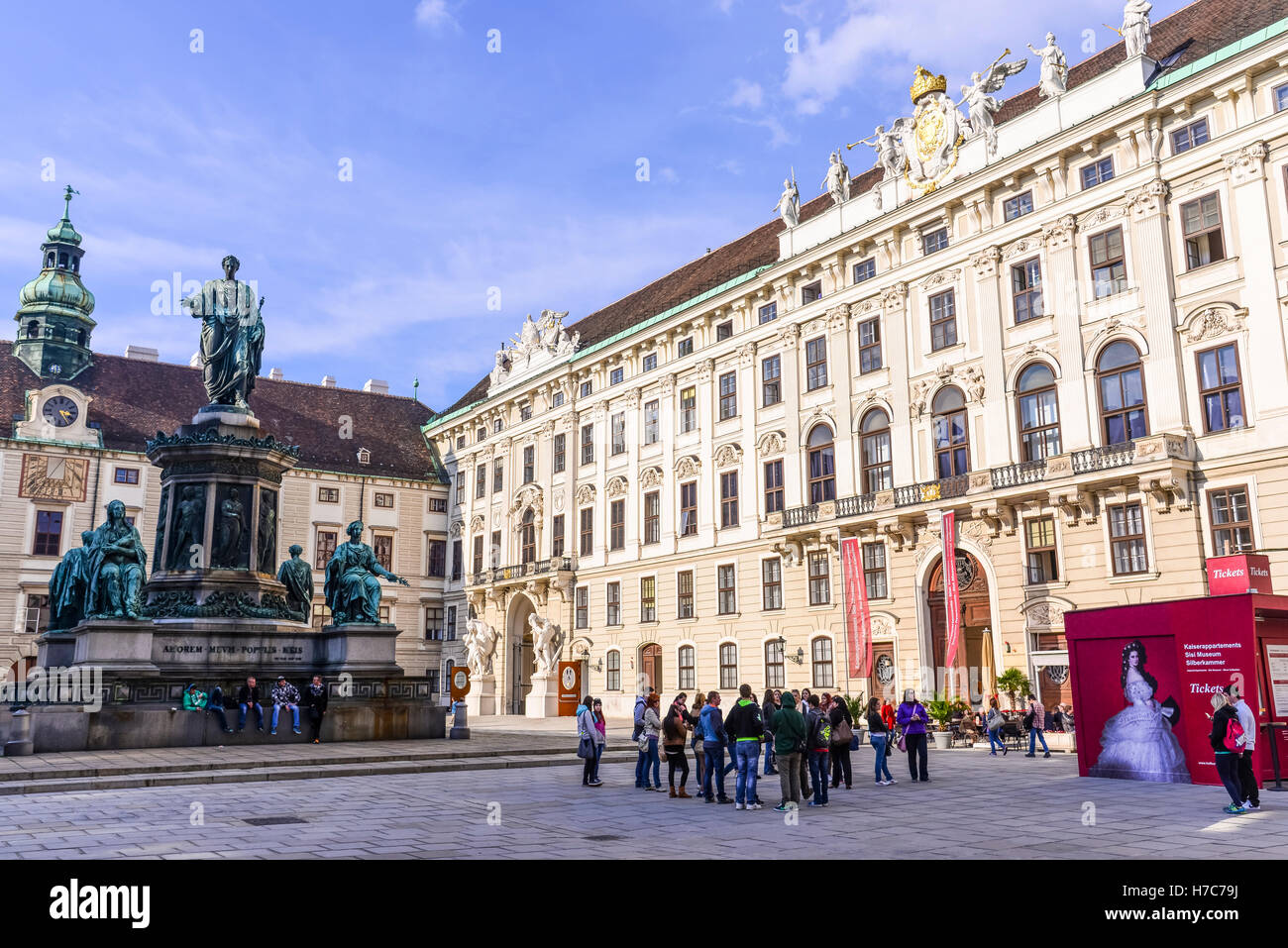 Hofburg Imperial Palace, Vienna, Austria Stock Photo - Alamy