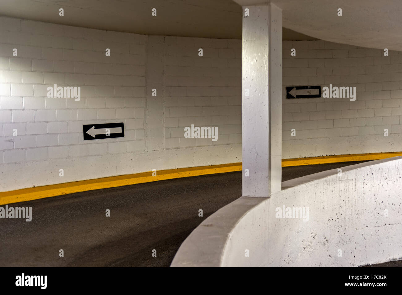 Exterior Parking Garage Ramp