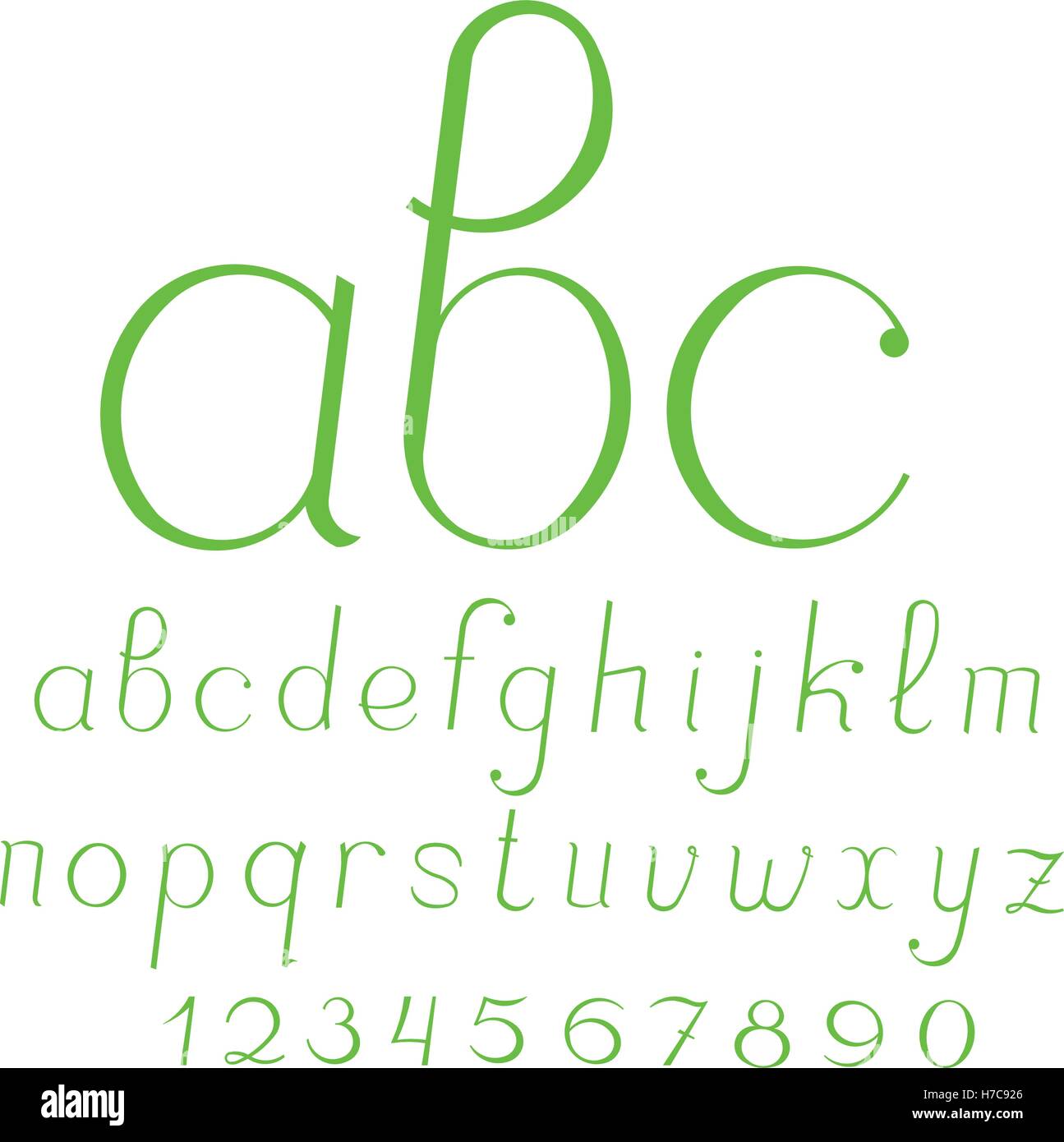 Cursive hi-res stock photography and images - Alamy