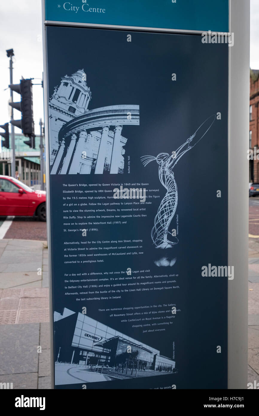 Belfast sign hi-res stock photography and images - Alamy