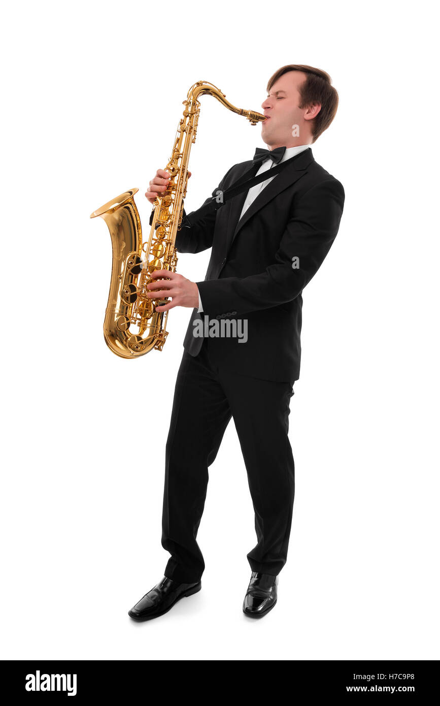 Musician plays music people Cut Out Stock Images & Pictures - Alamy