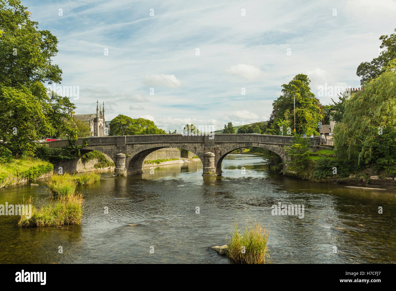 Kendal cumbria river kent hi-res stock photography and images - Alamy