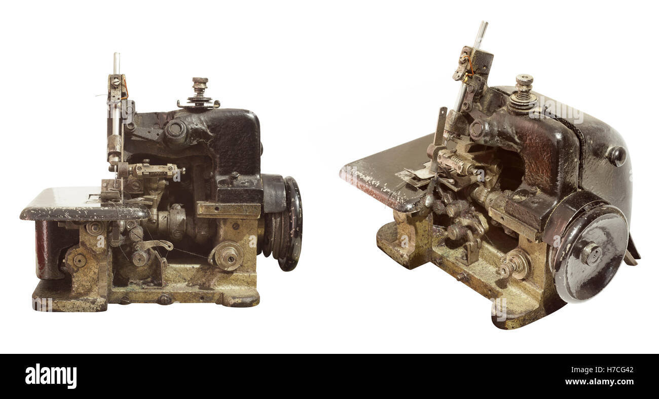 vintage sewing machine Stock Photo - Alamy