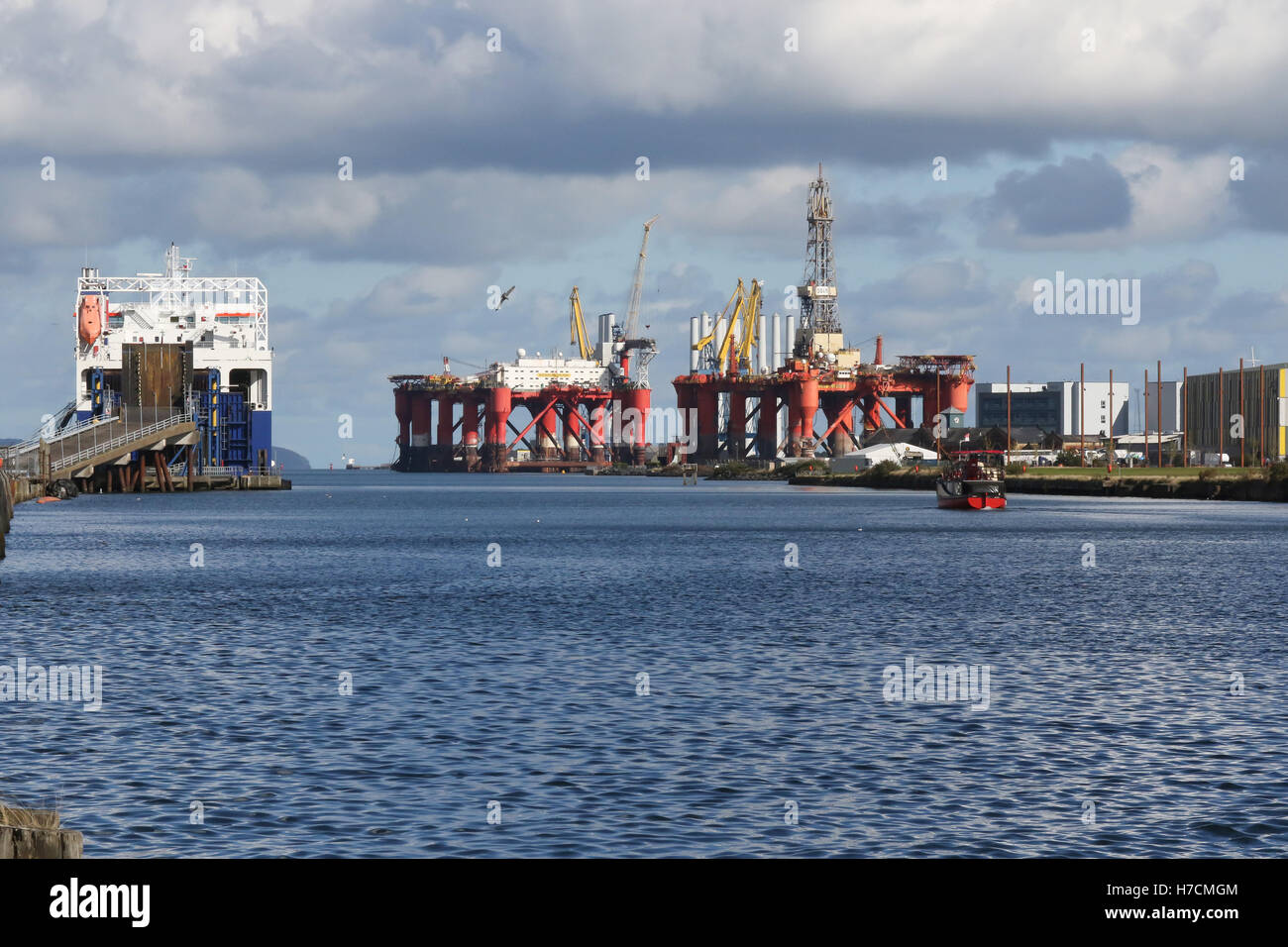 The Port of Belfast, Belfast, Northern Ireland. The Titanic Boat Tour ...