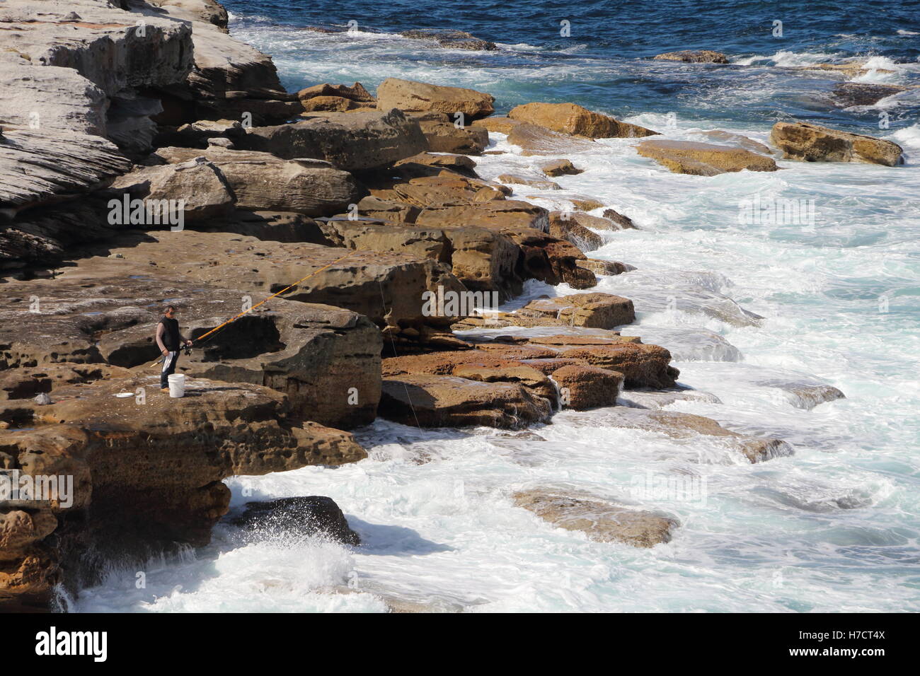 Fishing in coogee hi-res stock photography and images - Alamy