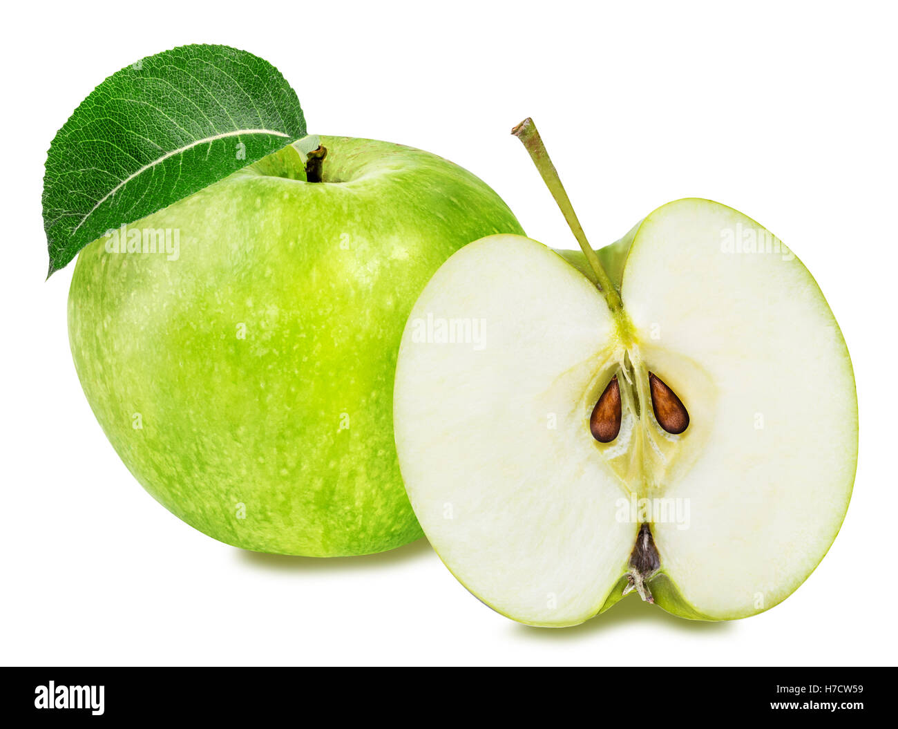 apple isolated on white background Stock Photo - Alamy