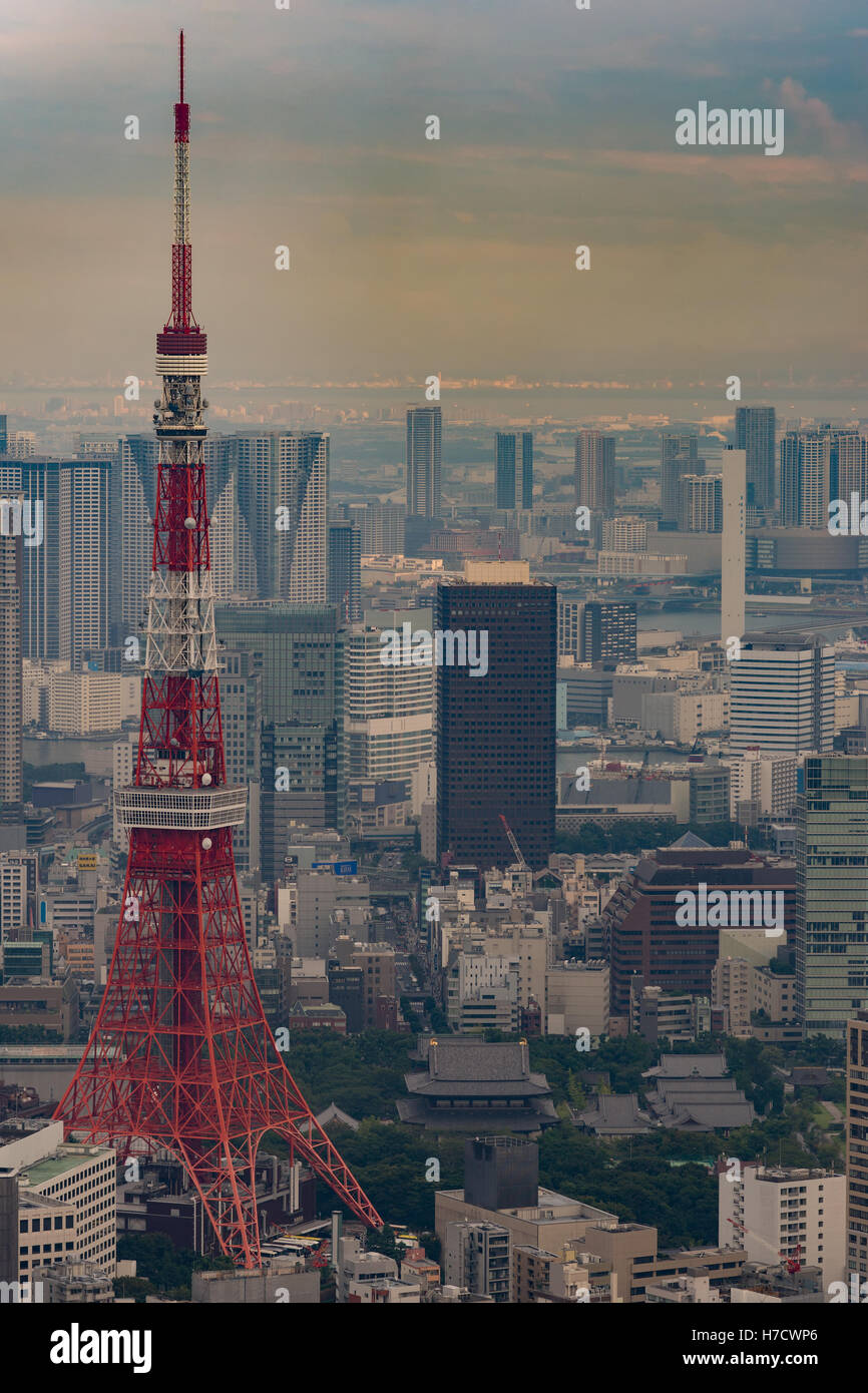 closeup of Tokyo tower in Tokyo Stock Photo - Alamy