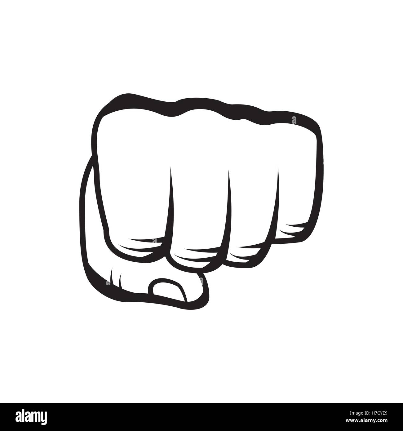 hand human symbol isolated icon vector illustration design Stock Vector ...