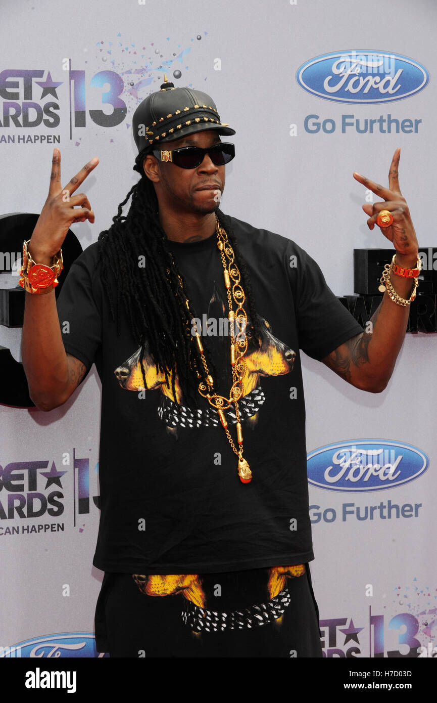 Rapper 2 Chainz attends the Ford Red Carpet at the 2013 BET Awards at ...