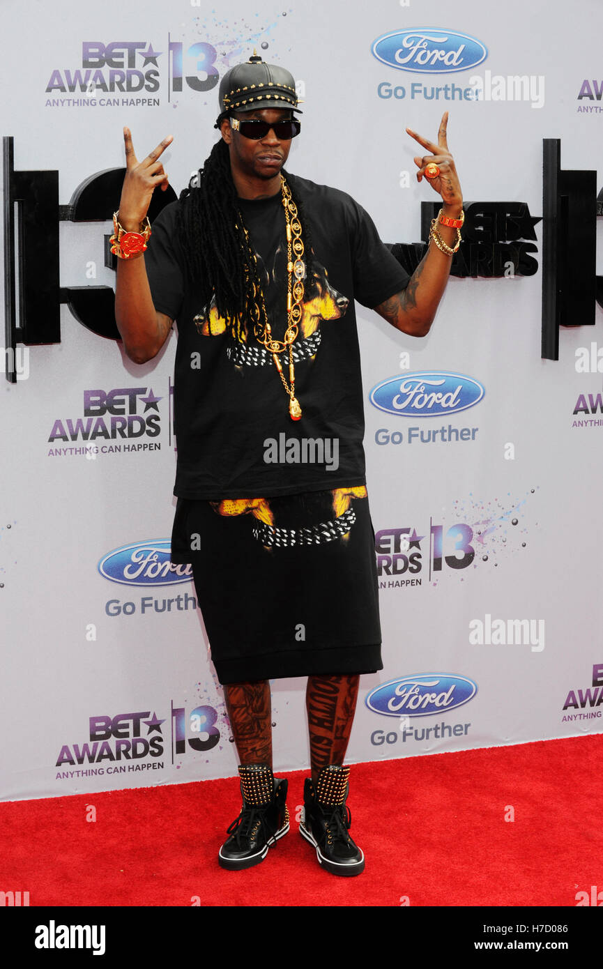 Rapper 2 Chainz attends the Ford Red Carpet at the 2013 BET Awards at ...