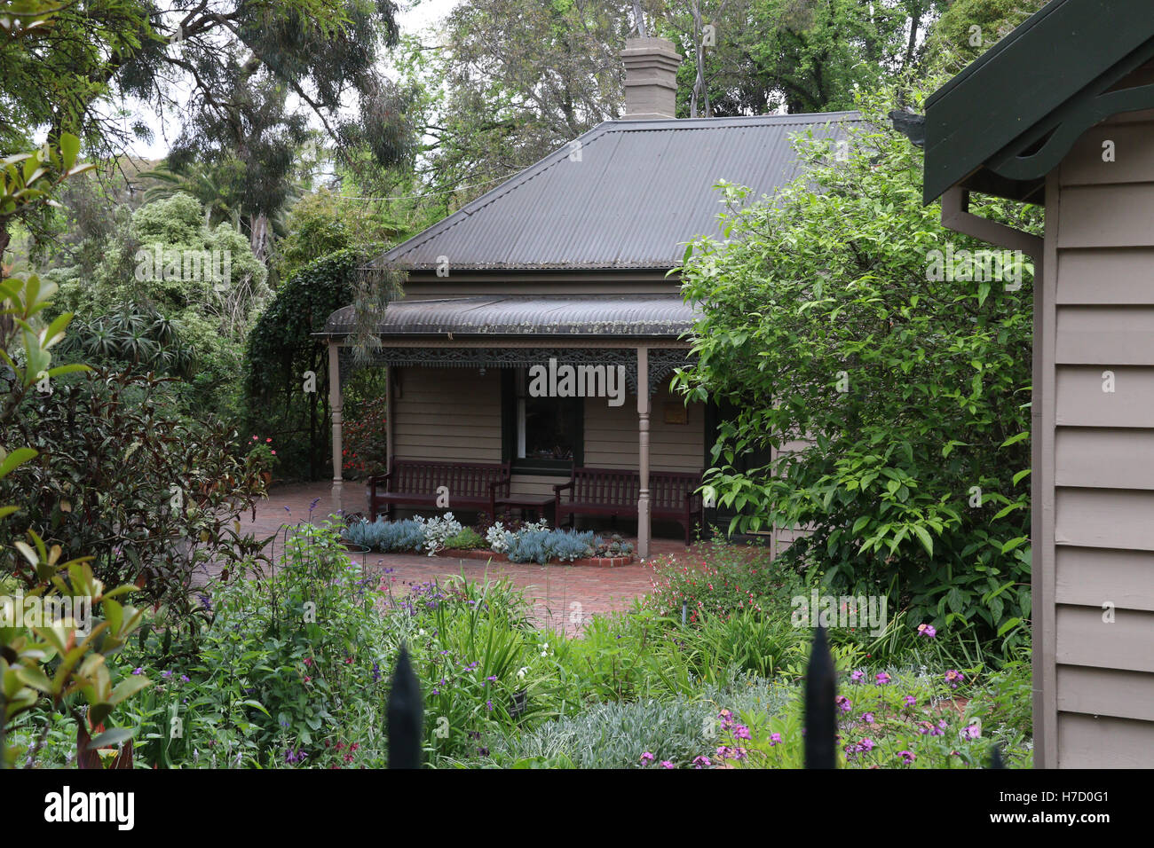 Plant Craft Cottage at the Royal Botanic Gardens Victoria in Melbourne ...