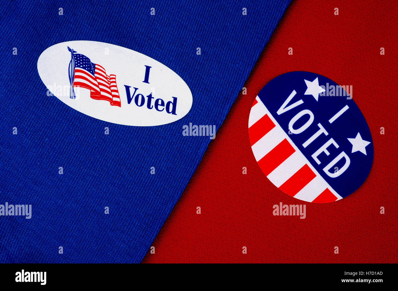 I voted sticker hi-res stock photography and images - Alamy