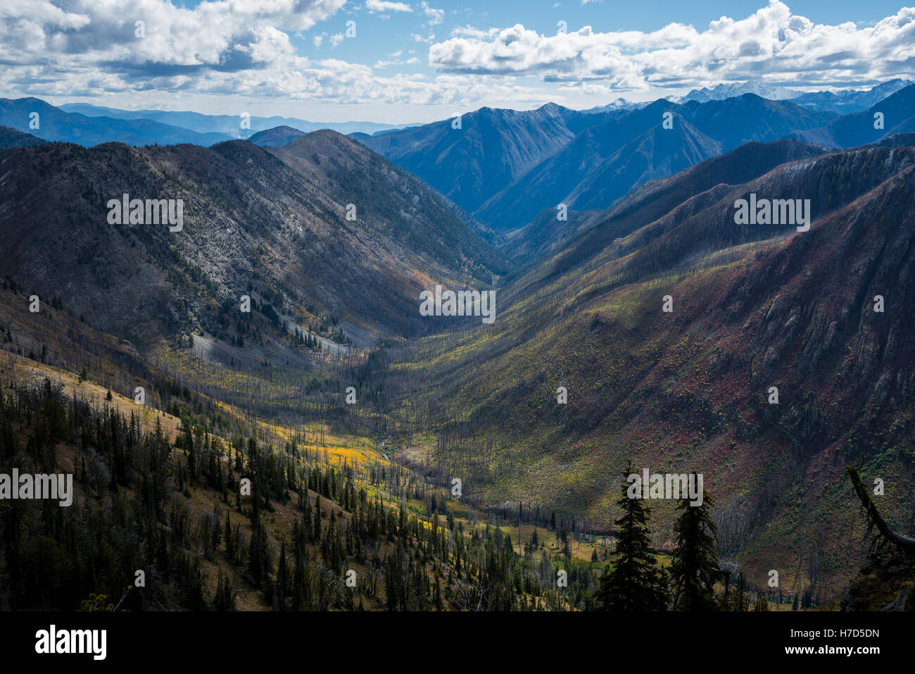 Glacier Carved Valley High Resolution Stock Photography and Images - Alamy