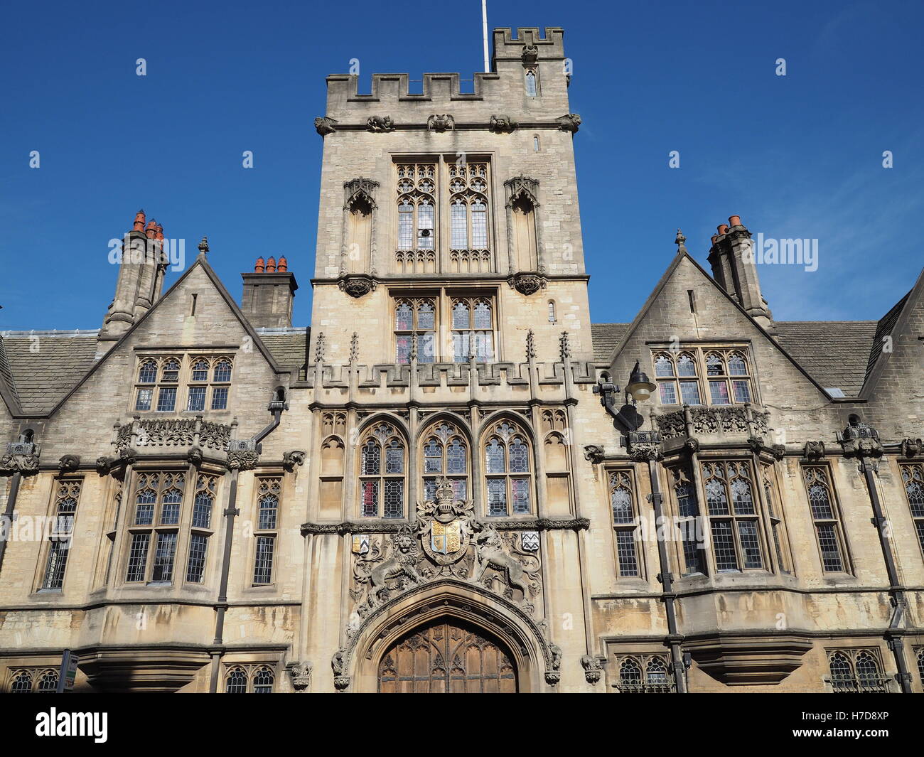 Oxford University, Brasenose College, High Street Stock Photo - Alamy