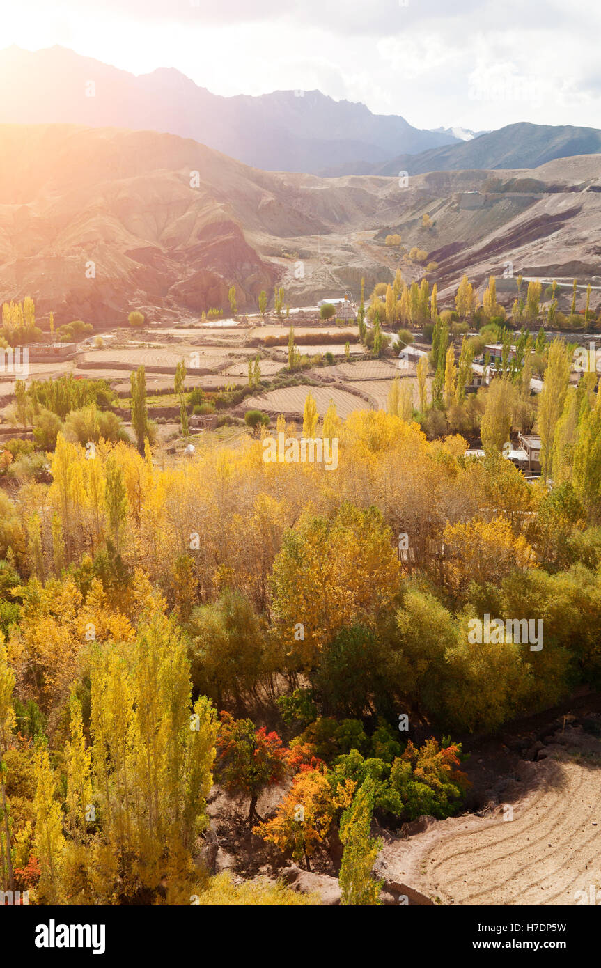Small village in the desert hi-res stock photography and images - Alamy