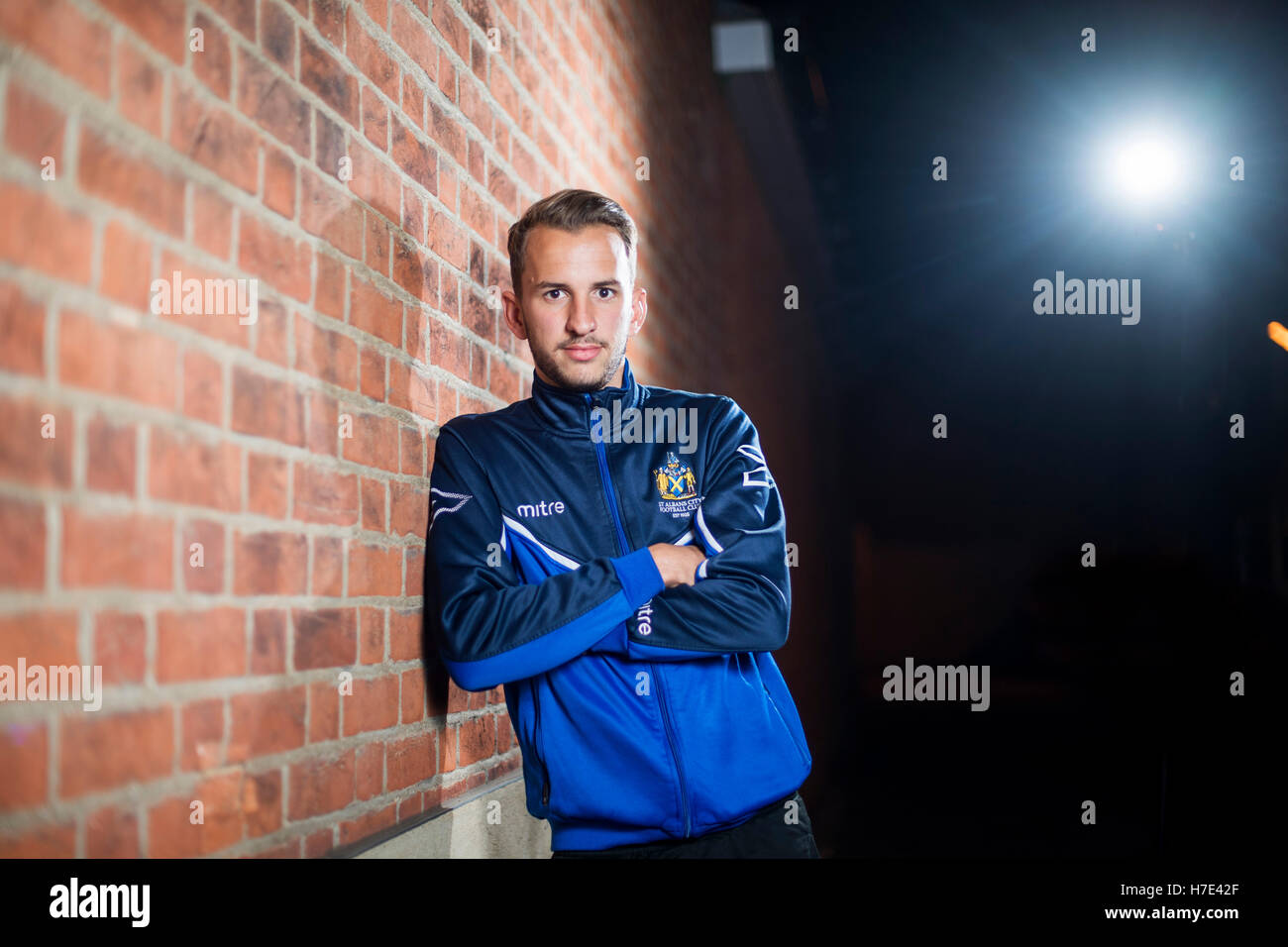 Pictures of St Albans City FC's Sam Merson (son of Paul Stock Photo - Alamy