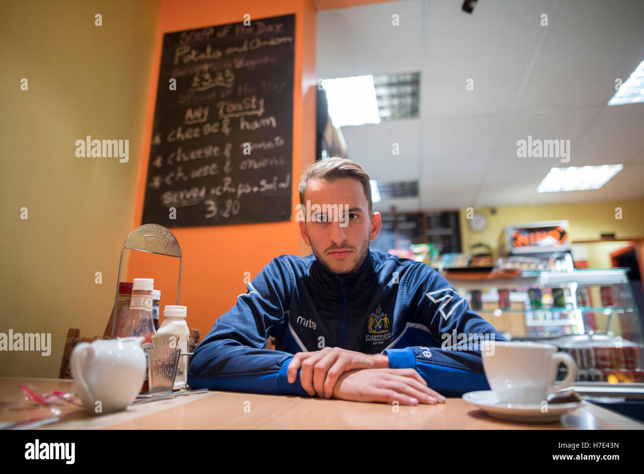 Pictures of St Albans City FC's Sam Merson (son of Paul Stock Photo - Alamy
