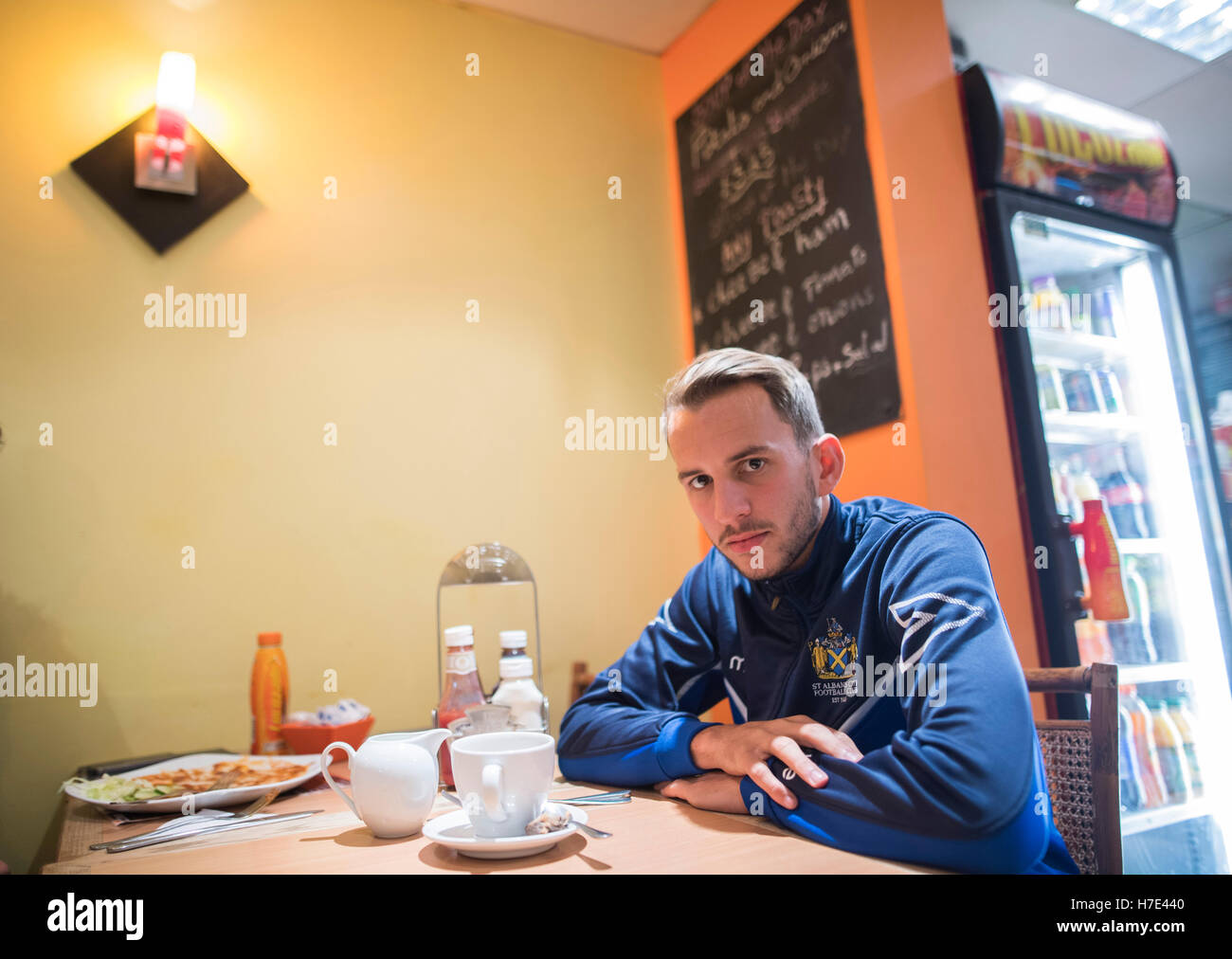 Pictures of St Albans City FC's Sam Merson (son of Paul Stock Photo - Alamy