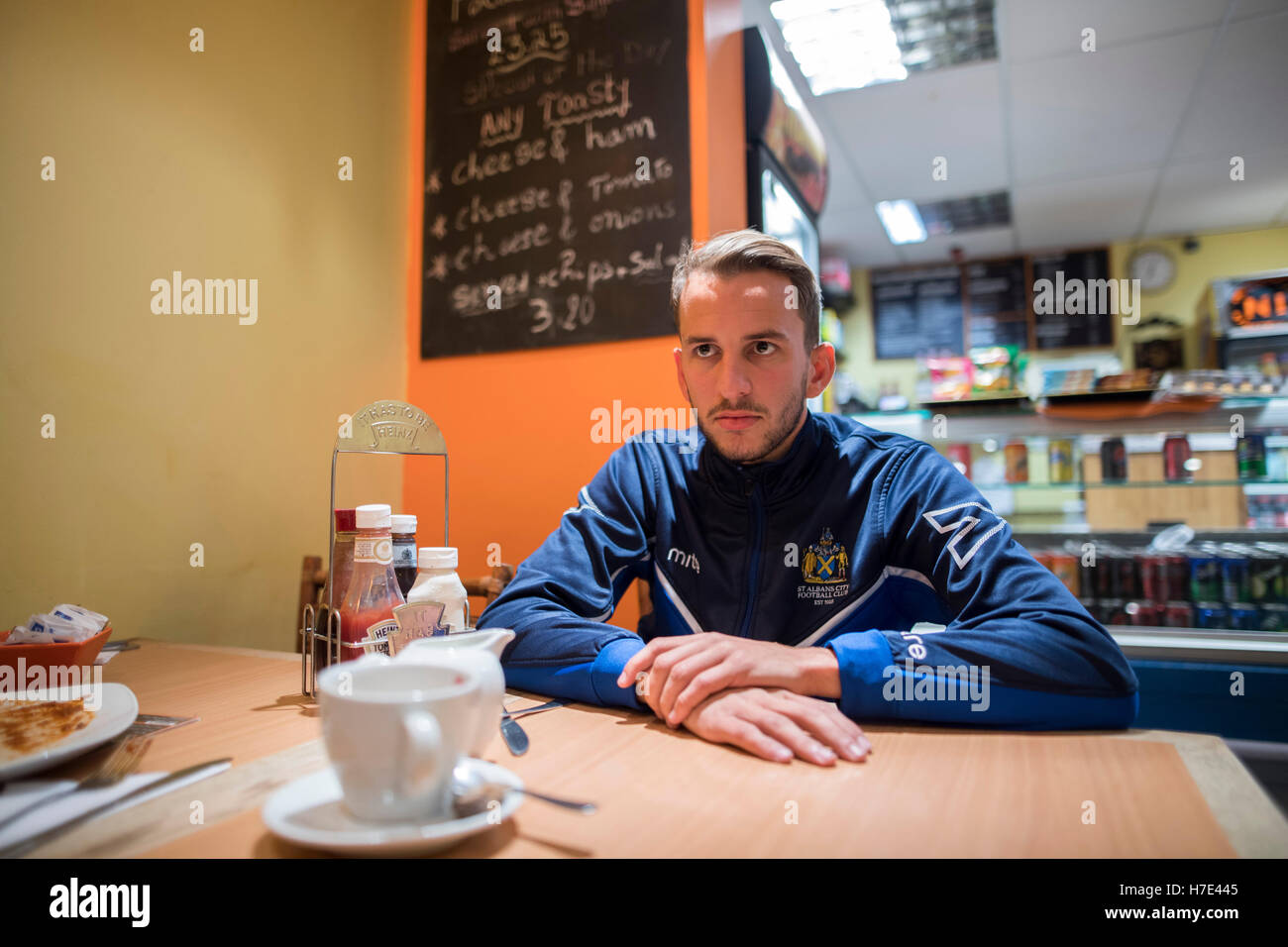 Pictures of St Albans City FC's Sam Merson (son of Paul Stock Photo - Alamy