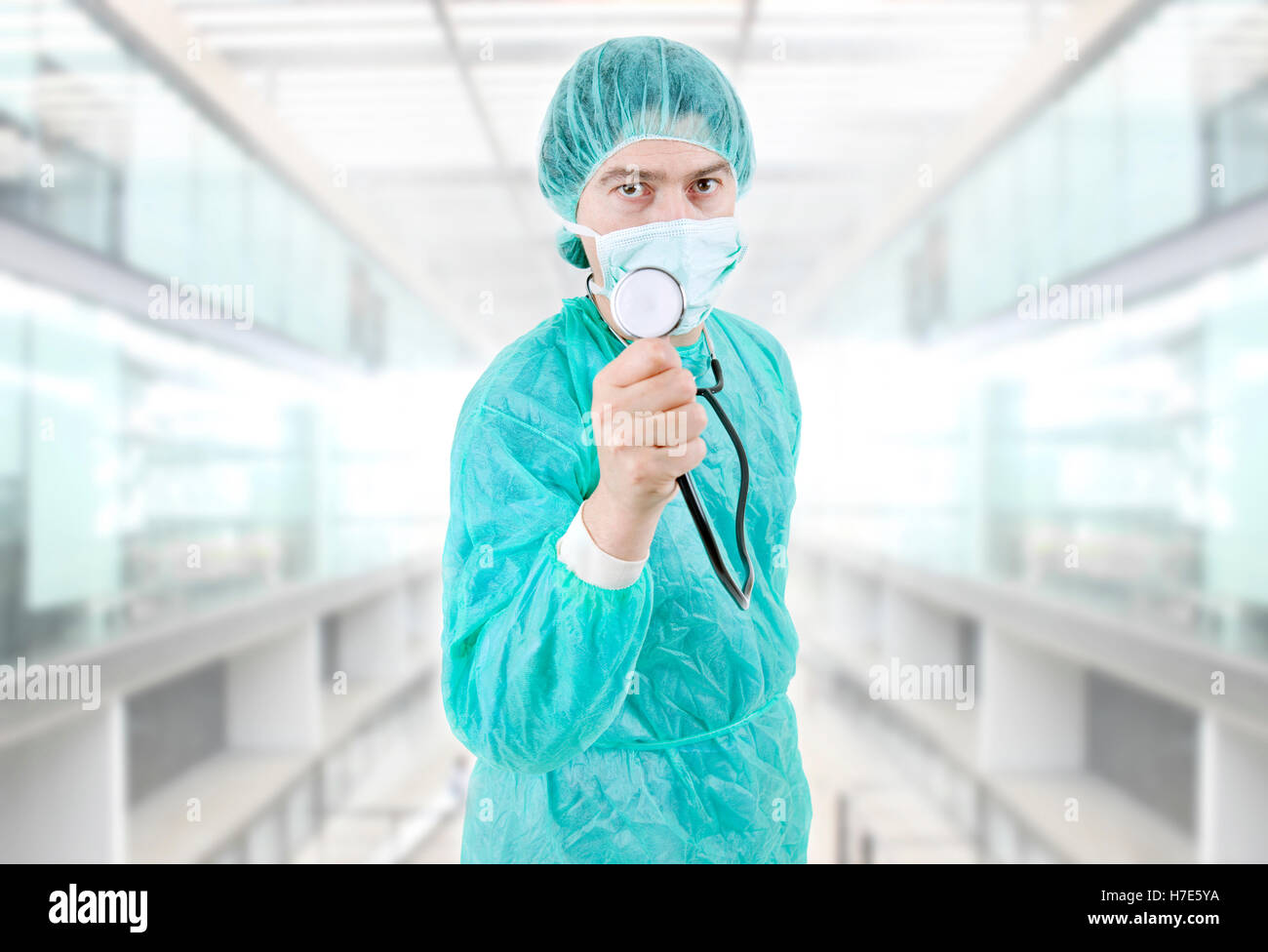 Doctor hands laughing hi-res stock photography and images - Alamy