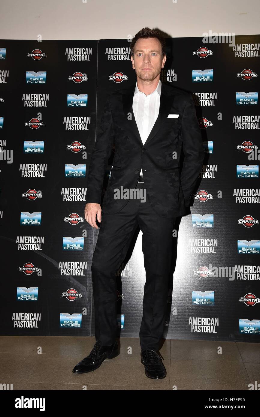Ewan McGregor attending the premiere of 'American Pastoral', held at ...