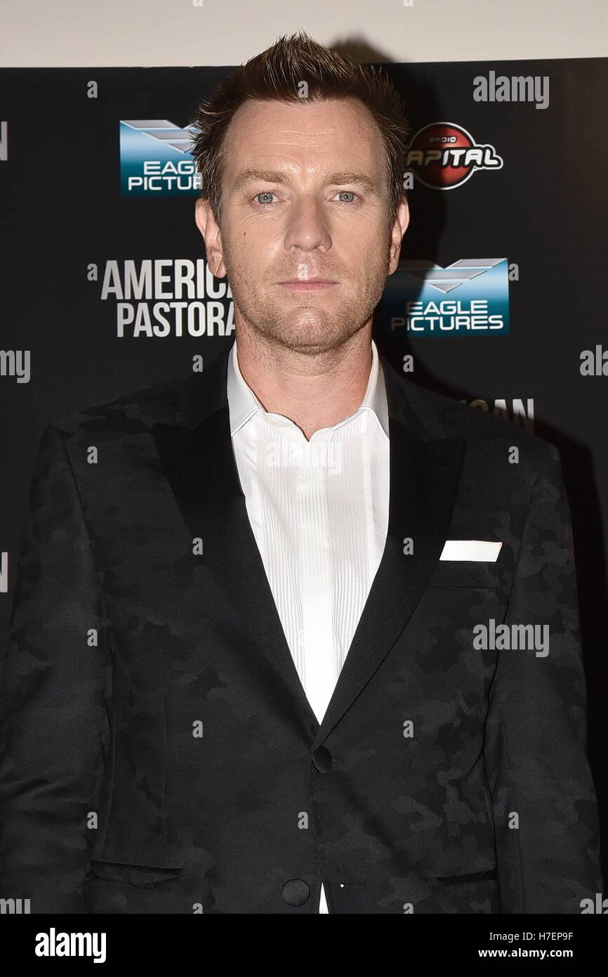 Ewan McGregor attending the premiere of 'American Pastoral', held at ...