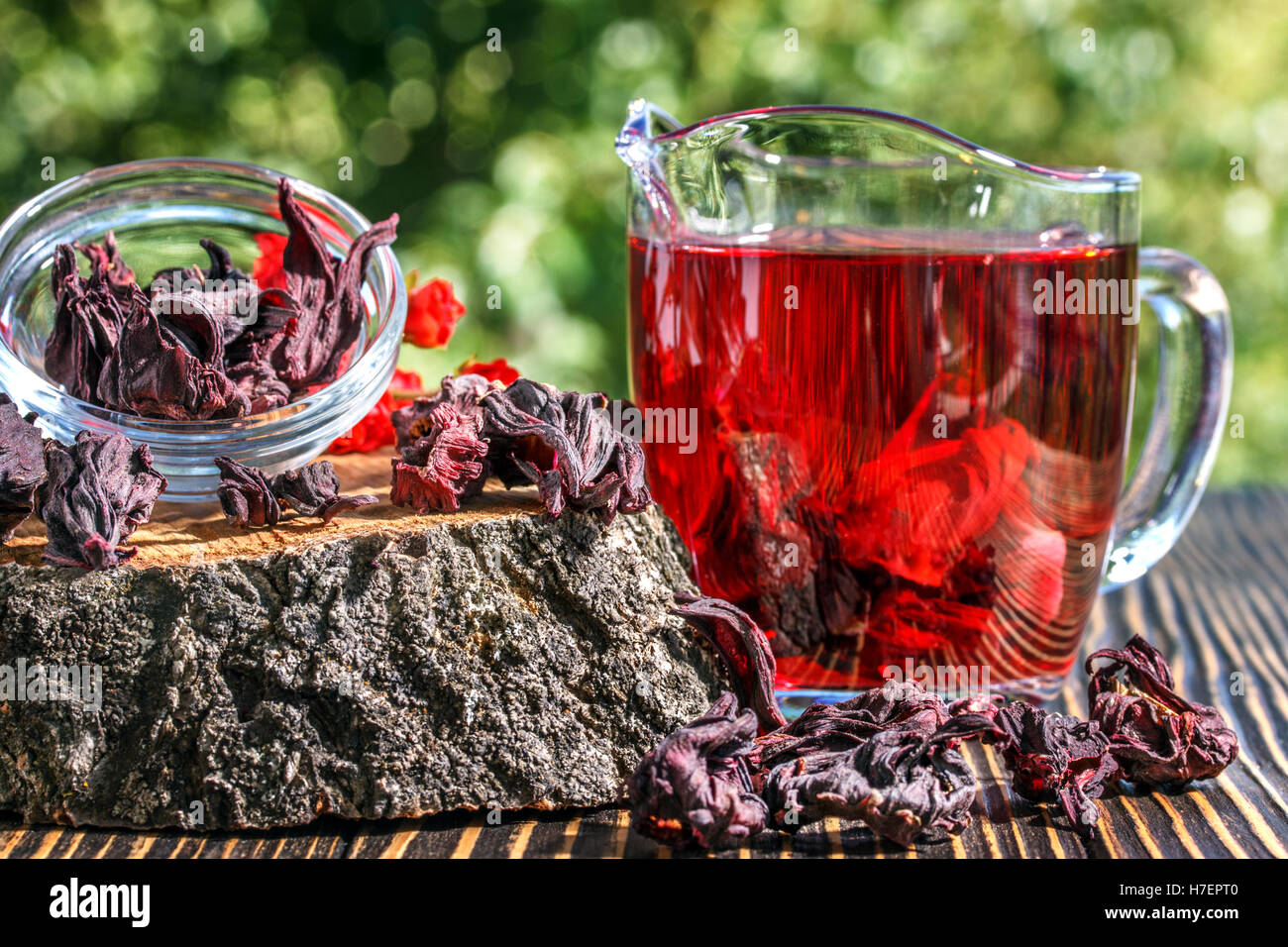 Karkade Hibiscus High Resolution Stock Photography and Images - Alamy