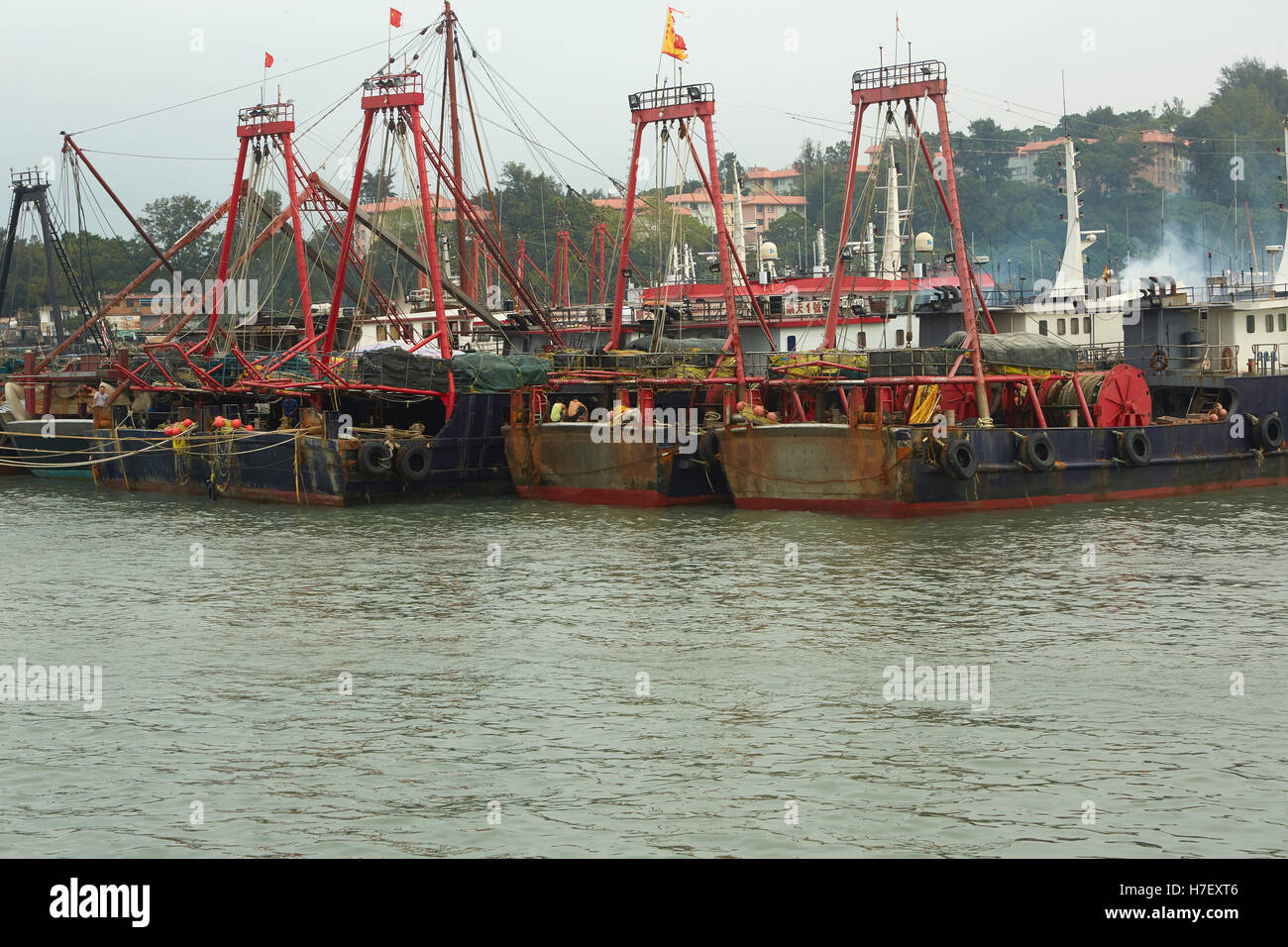 Chinese Fishing Fleet High Resolution Stock Photography and Images - Alamy