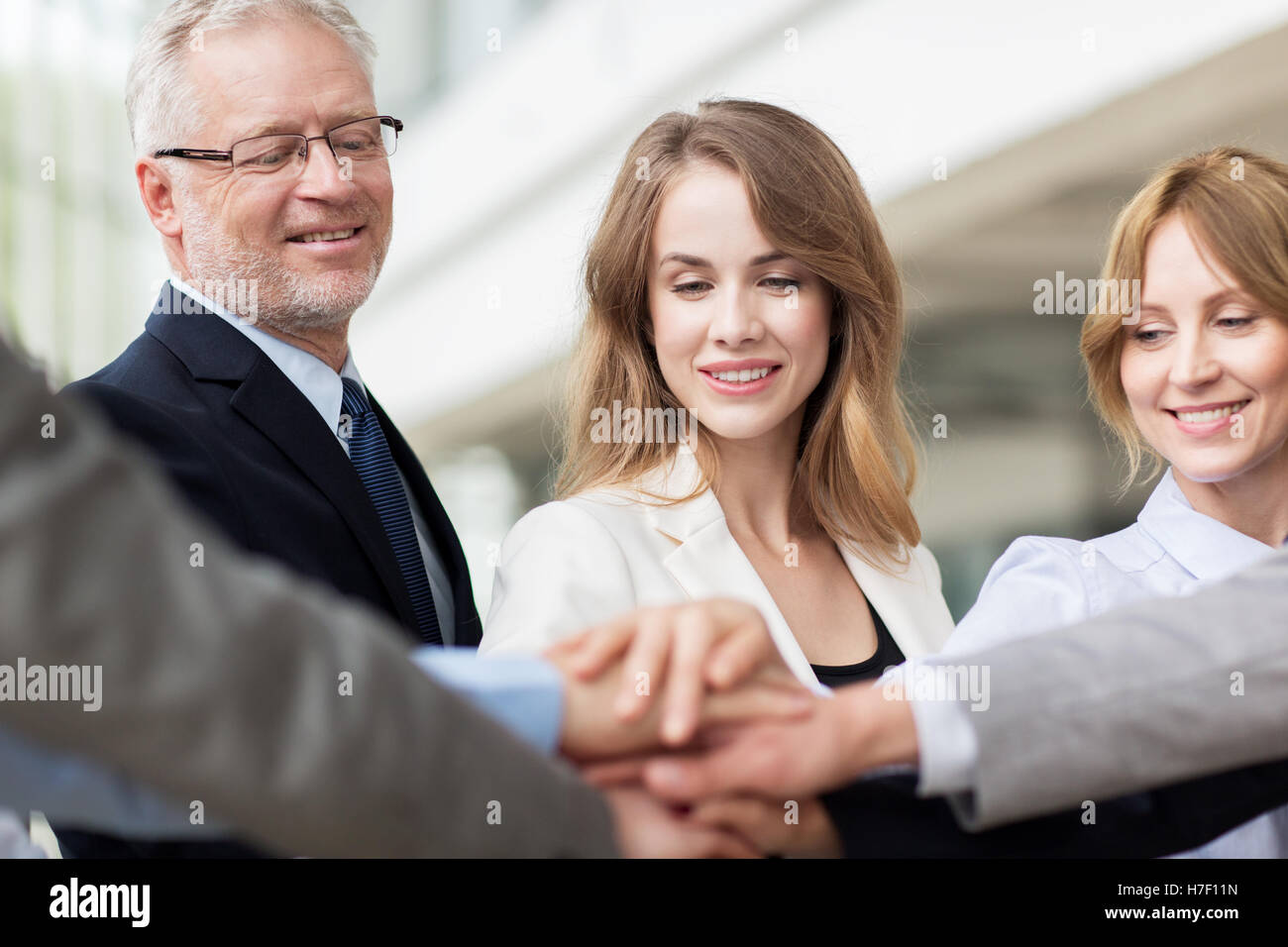 Great group young businesspeople hi-res stock photography and images ...