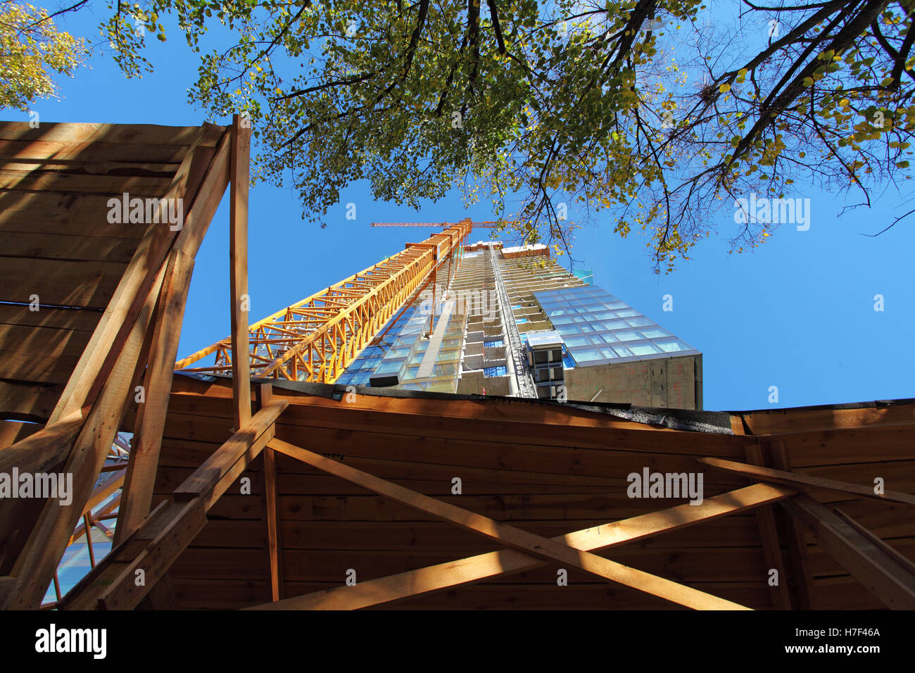 Construction of the building Stock Photo - Alamy