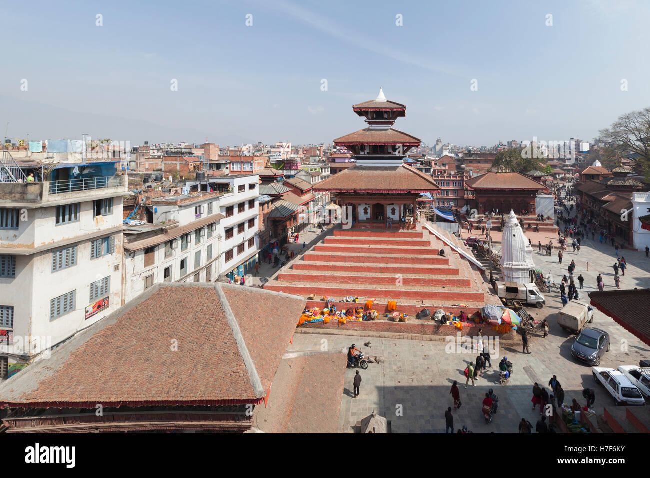 Maju Deval temple in Durbar Square, Kathmandu, Nepal Stock Photo - Alamy