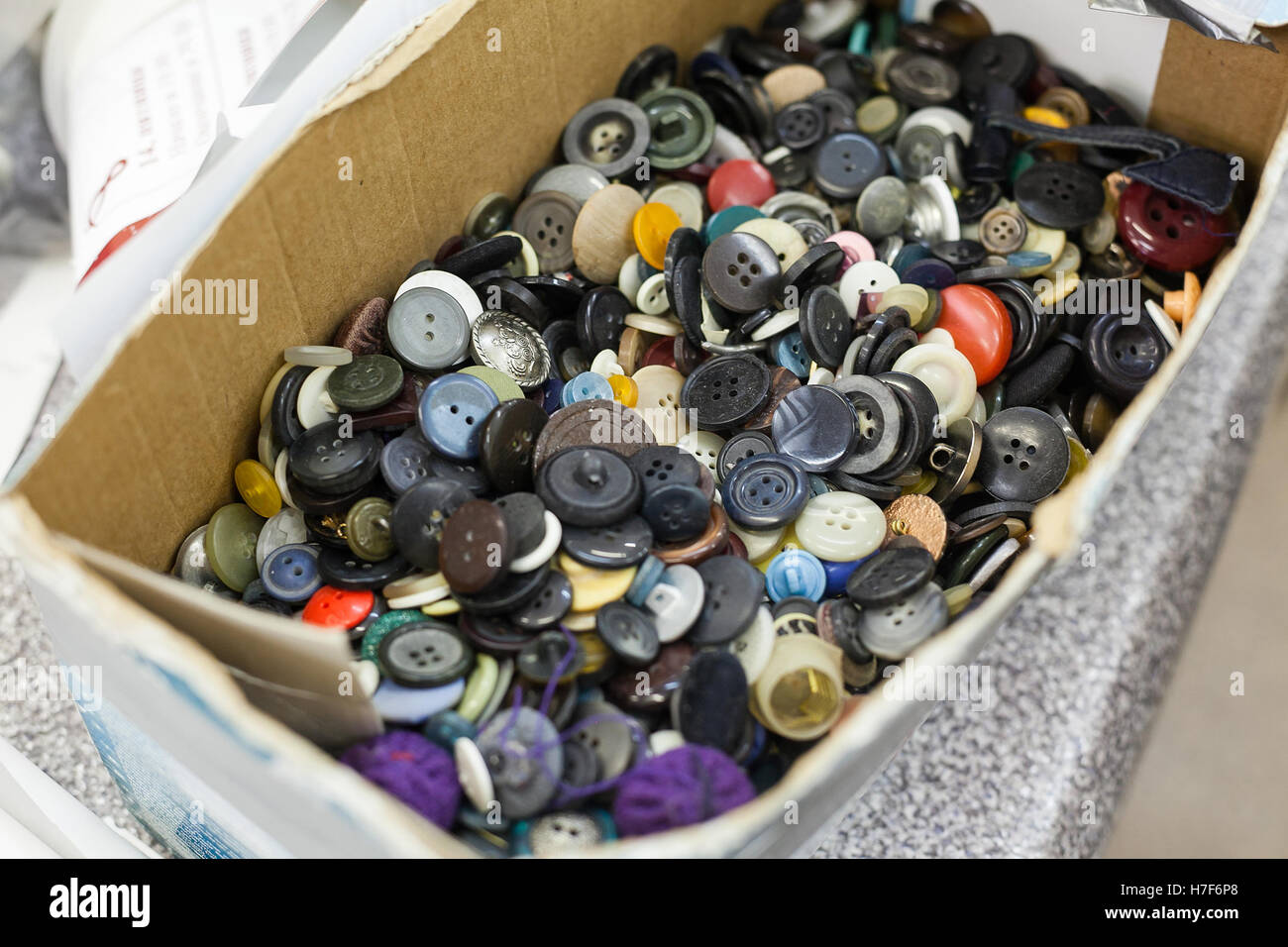 Messy unorganized tool box hi-res stock photography and images - Alamy