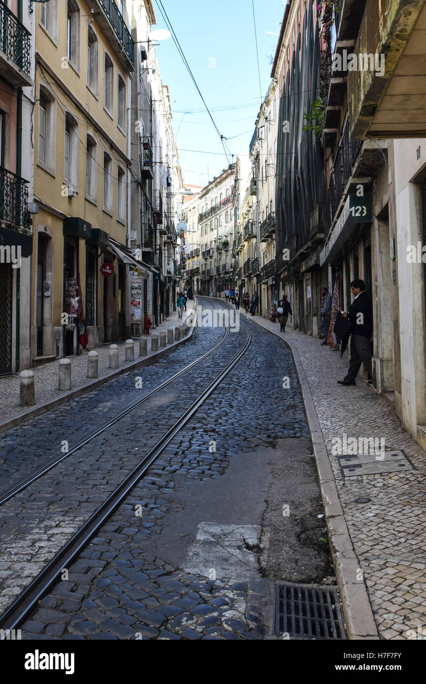 Tram line lines tramline tramlines hi-res stock photography and images ...