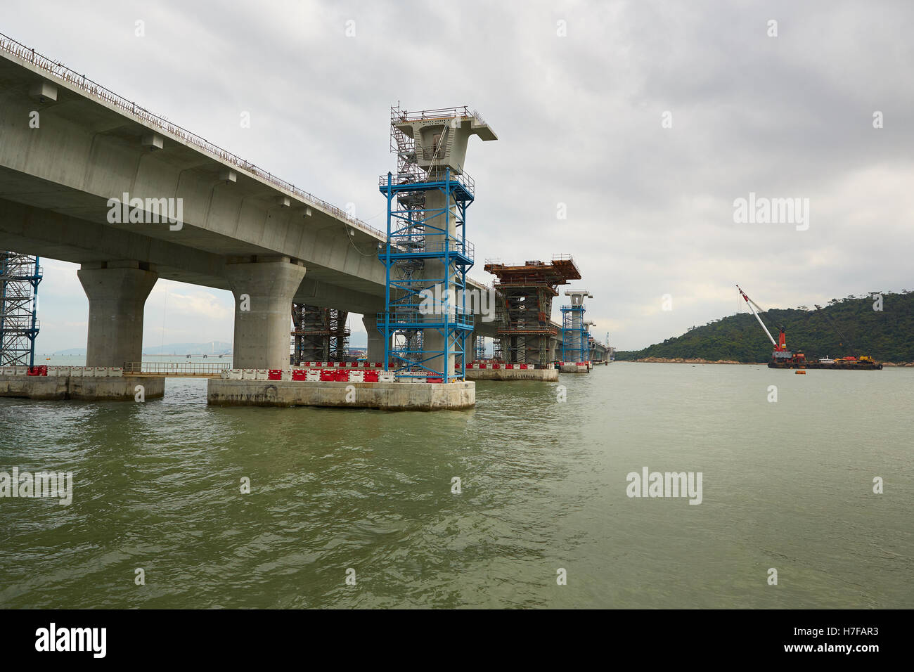 Hong Kong Zhuhai Macau Bridge High Resolution Stock Photography and ...