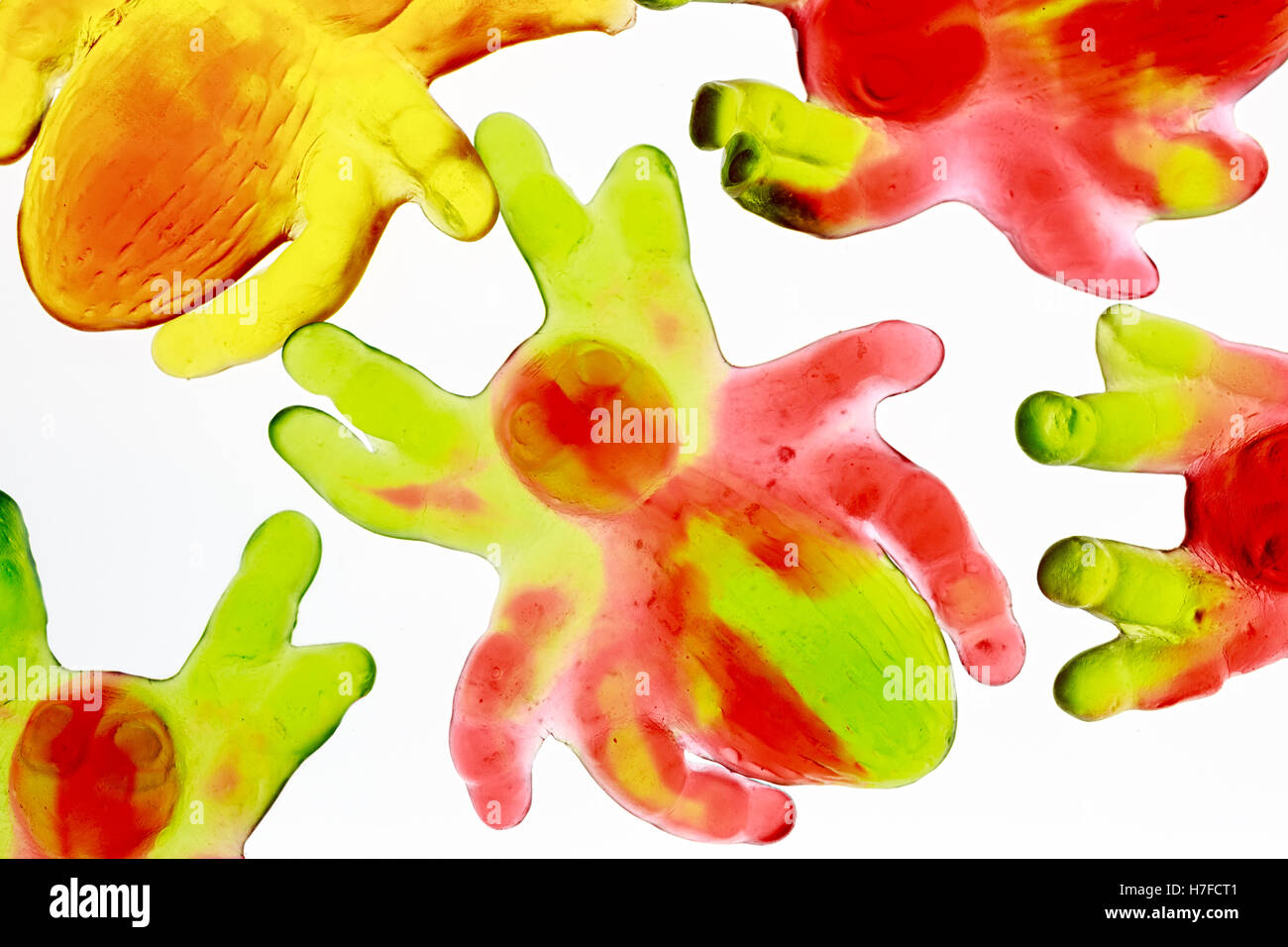 Gummy jelly tarantula spider candy Stock Photo - Alamy