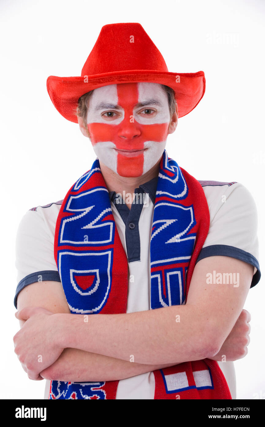 English fan hi-res stock photography and images - Alamy
