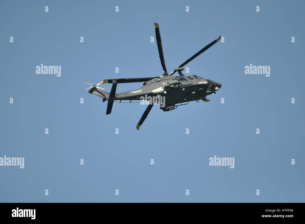 Pesaro Italy - lug 31 2016: The Italian demonstration team Frecce ...