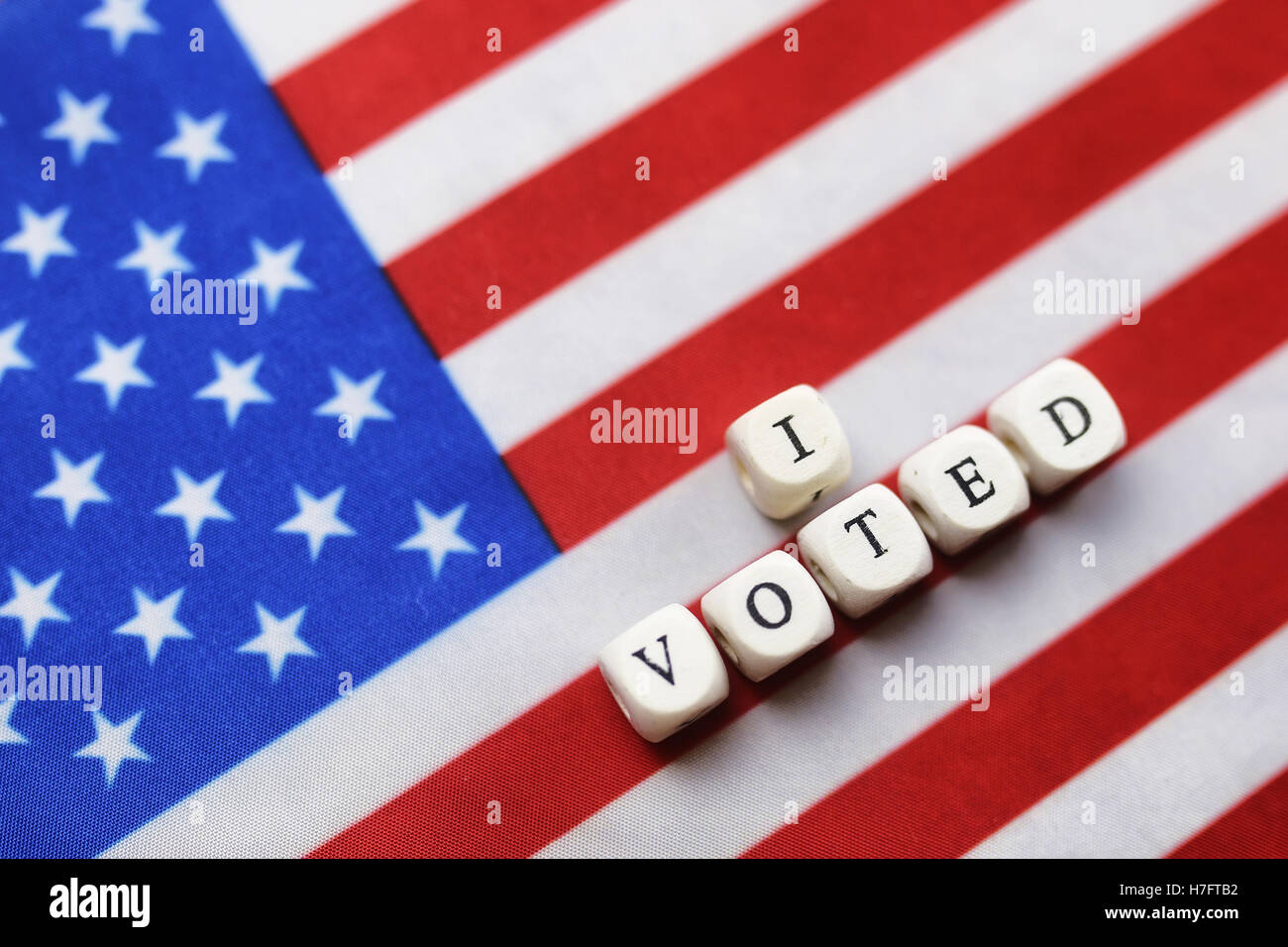 election simbol on usa flag Stock Photo - Alamy
