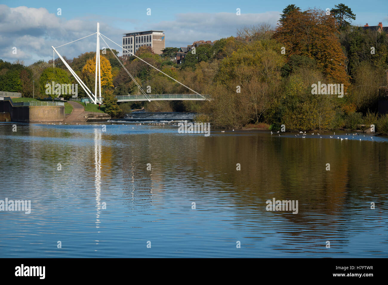 Miller's Crossing on the River Exe, Exeter, Devon, UK Stock Photo - Alamy