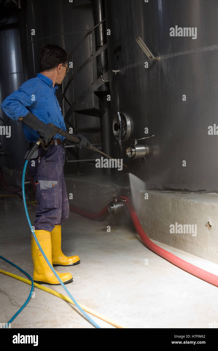 Washing dirty premises on hi-res stock photography and images - Alamy