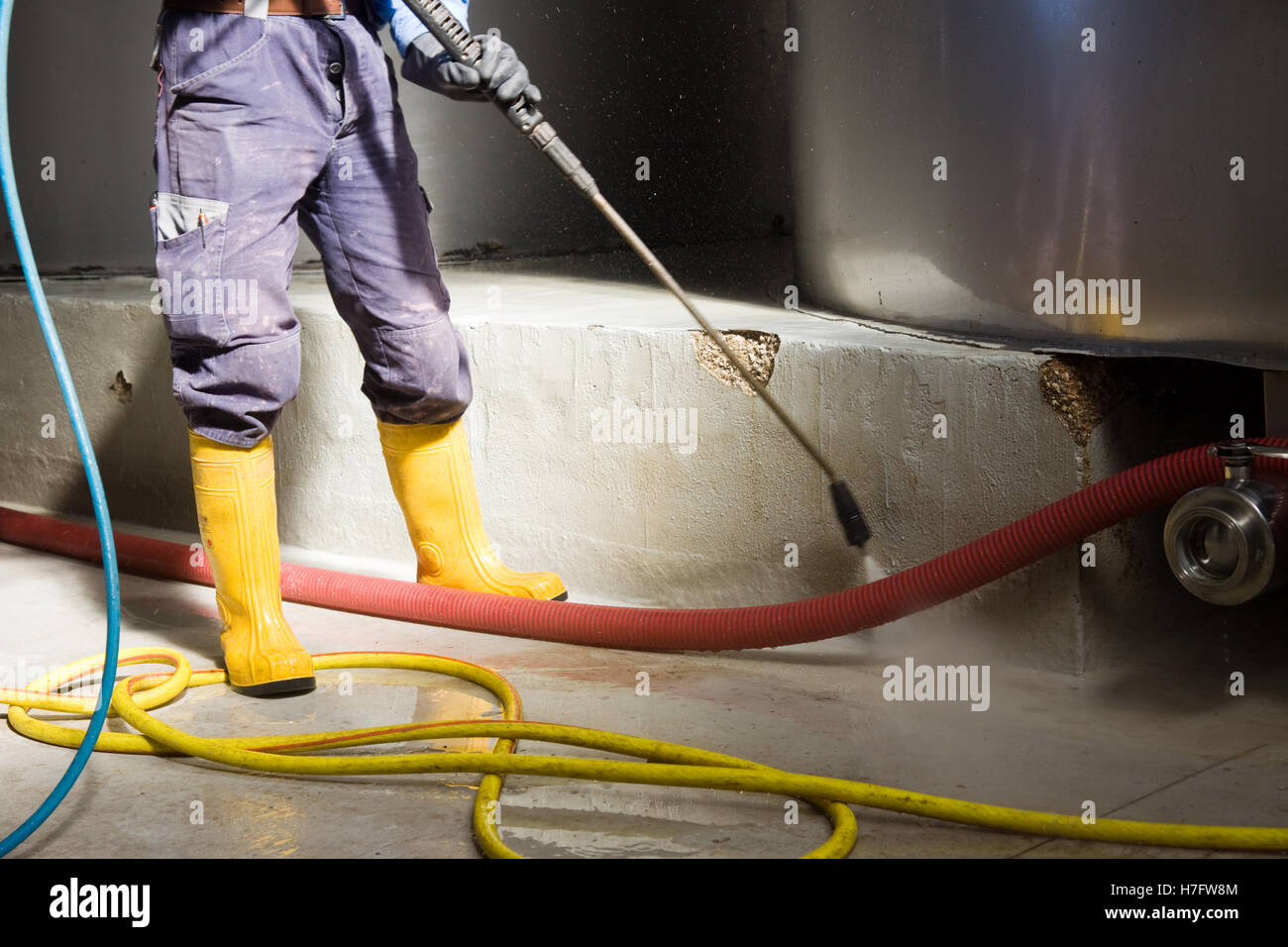 washing industrial premises Stock Photo - Alamy