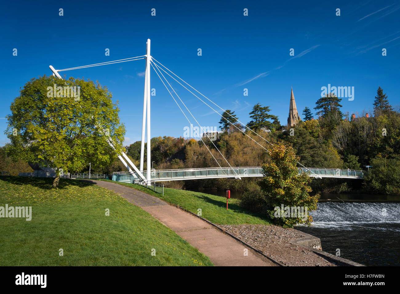 Miller's Crossing on the River Exe, Exeter, Devon, UK Stock Photo - Alamy