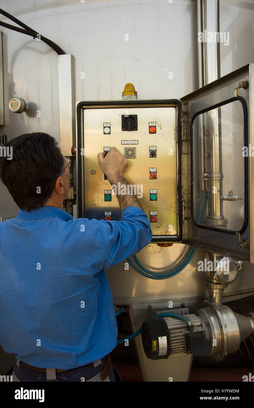 repairing a broken machinery Stock Photo - Alamy